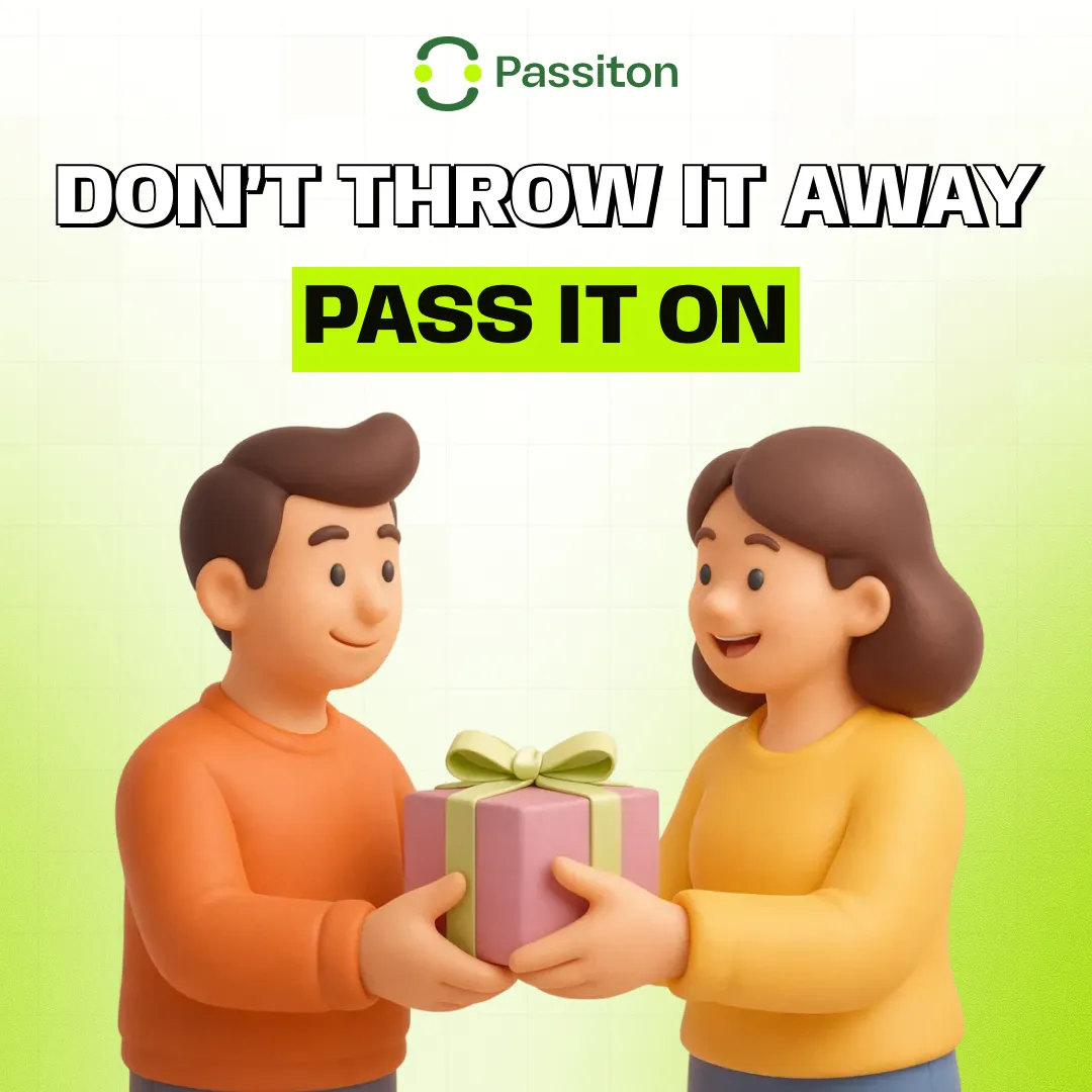Passiton – Give Away Unused Items & Find Free Things Nearby
